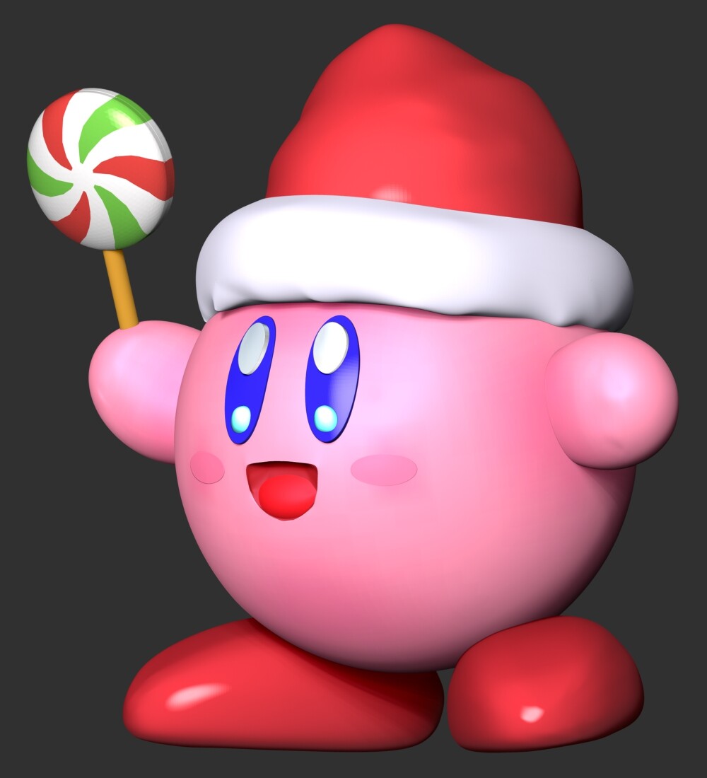 ArtStation - Kirby - Christmas | Resources