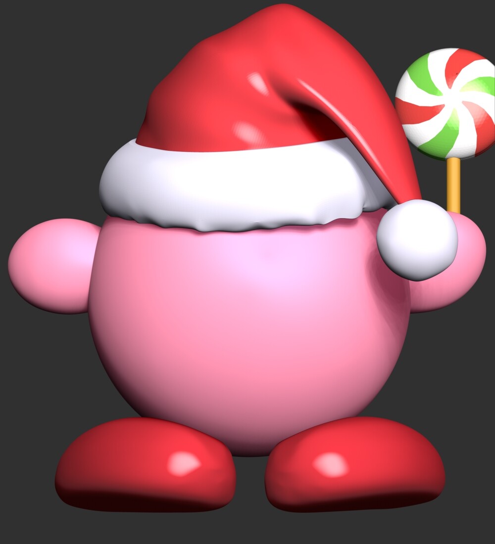 ArtStation - Kirby - Christmas | Resources