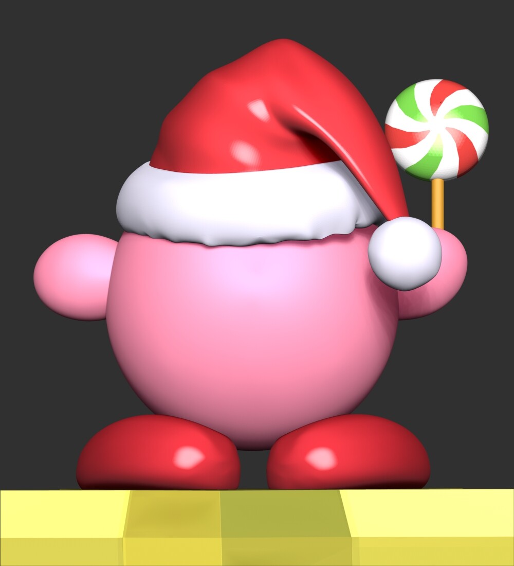 ArtStation - Kirby - Christmas | Resources
