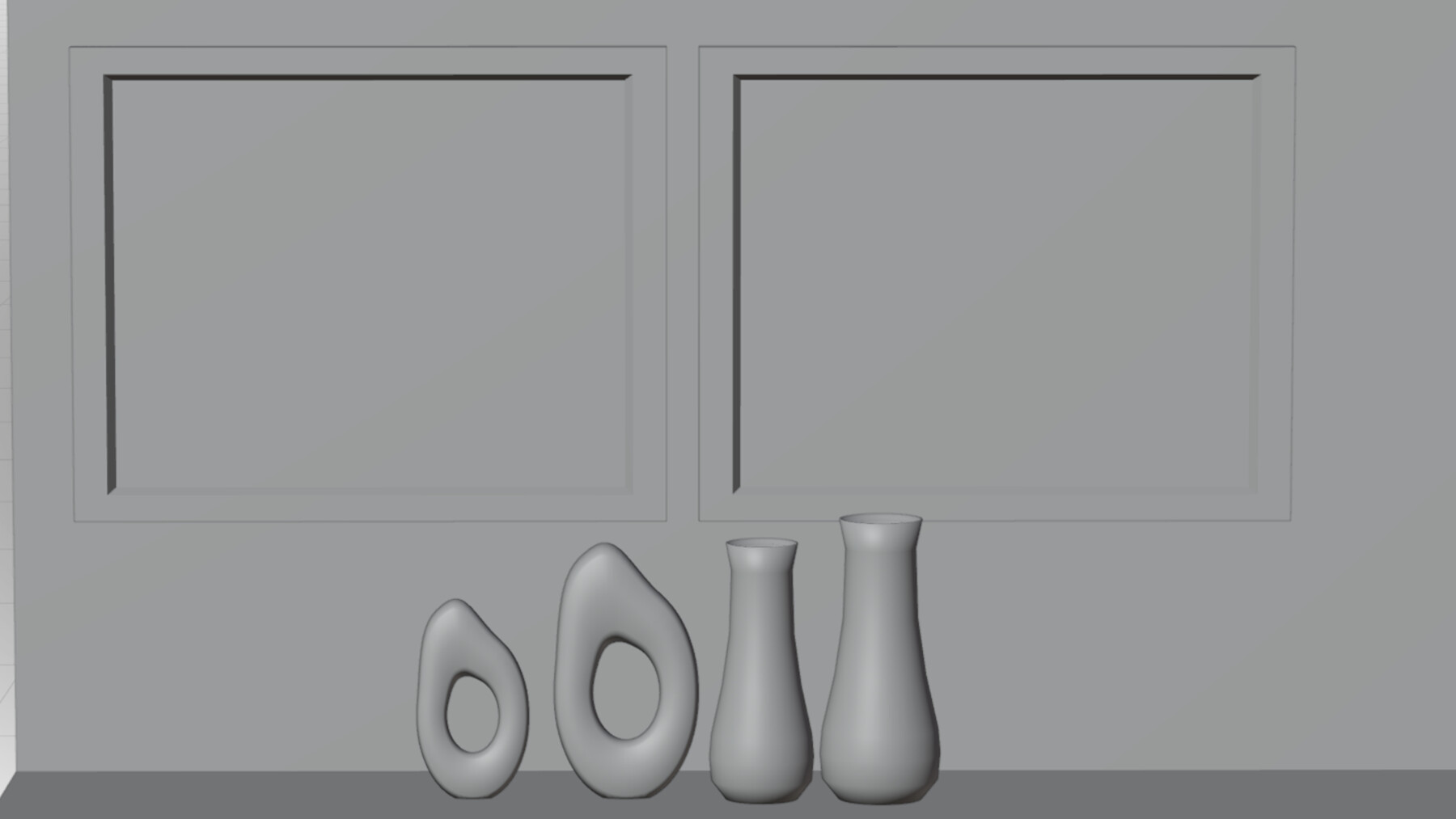 ArtStation - Living Room Decor 3D Model | Resources