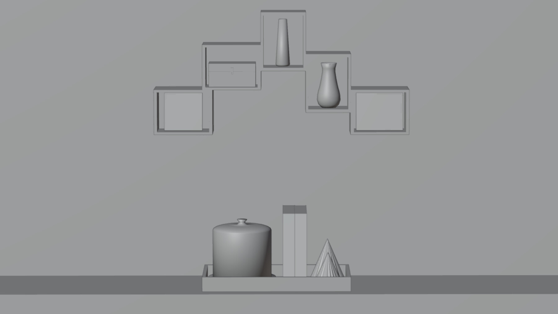 ArtStation - Living Room Decor 3D Model | Resources