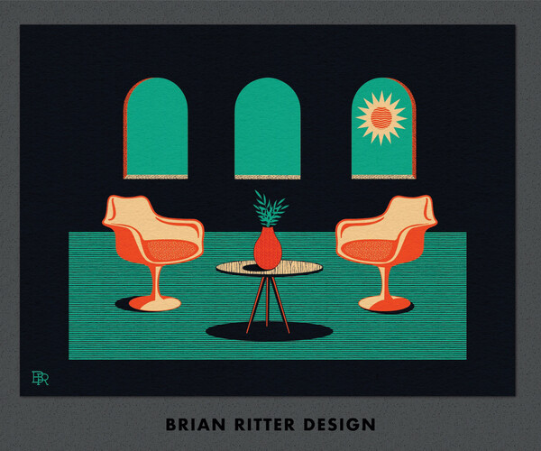 ArtStation - Interior Design Toolkit for Procreate | Artworks