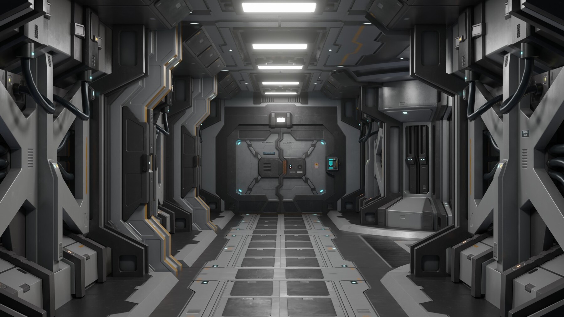 ArtStation - Modular Sci-Fi Corridor | Game Assets