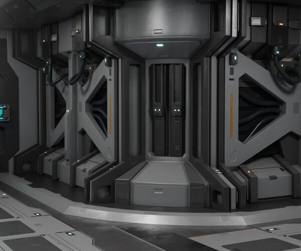 ArtStation - Modular Sci-Fi Corridor | Game Assets