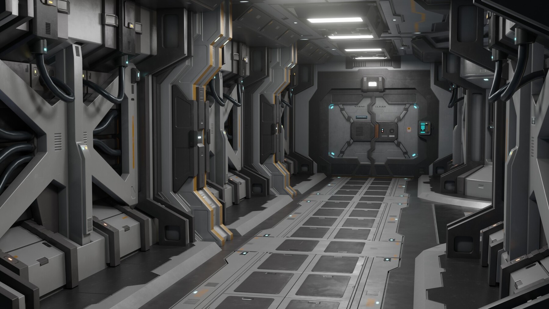ArtStation - Modular Sci-Fi Corridor | Game Assets