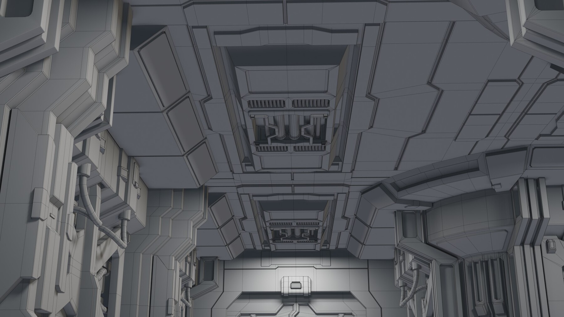 ArtStation - Modular Sci-Fi Corridor | Game Assets