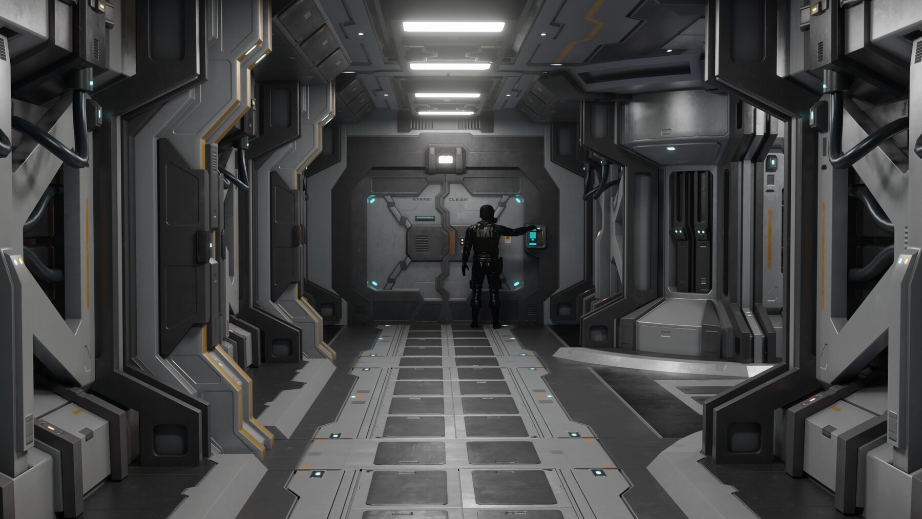 ArtStation - Modular Sci-Fi Corridor | Game Assets