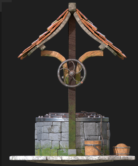 ArtStation - WELL MEDIEVAL FAN ART | Resources