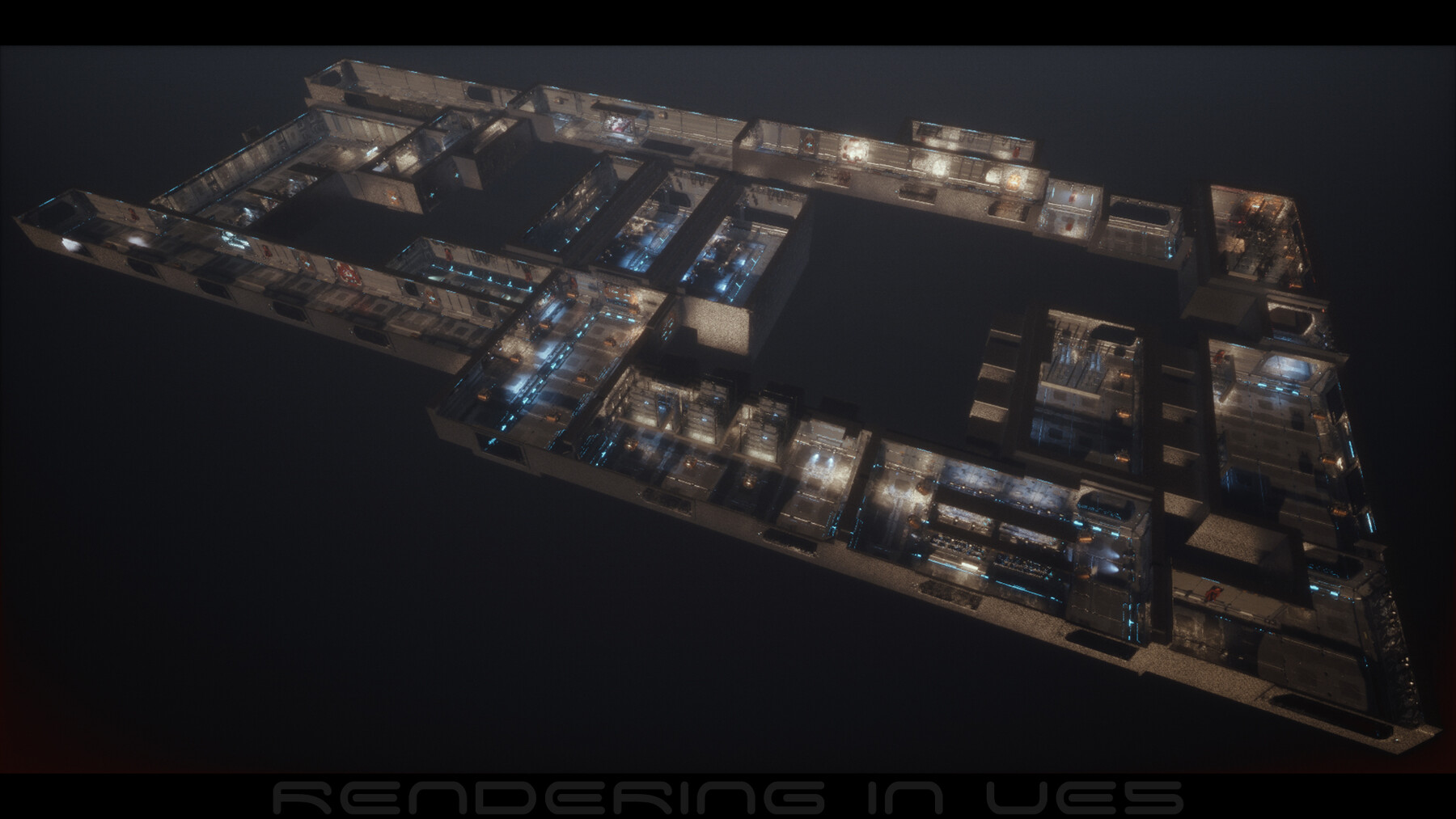 ArtStation - Sci-Fi StarShip / Base Kit Bash - Vol01 | Game Assets