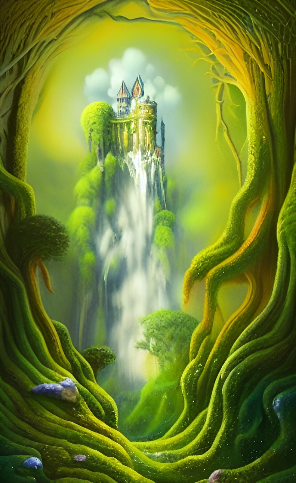 ArtStation - enchanted wizards tower 2500 jpg pack wombo art | Artworks