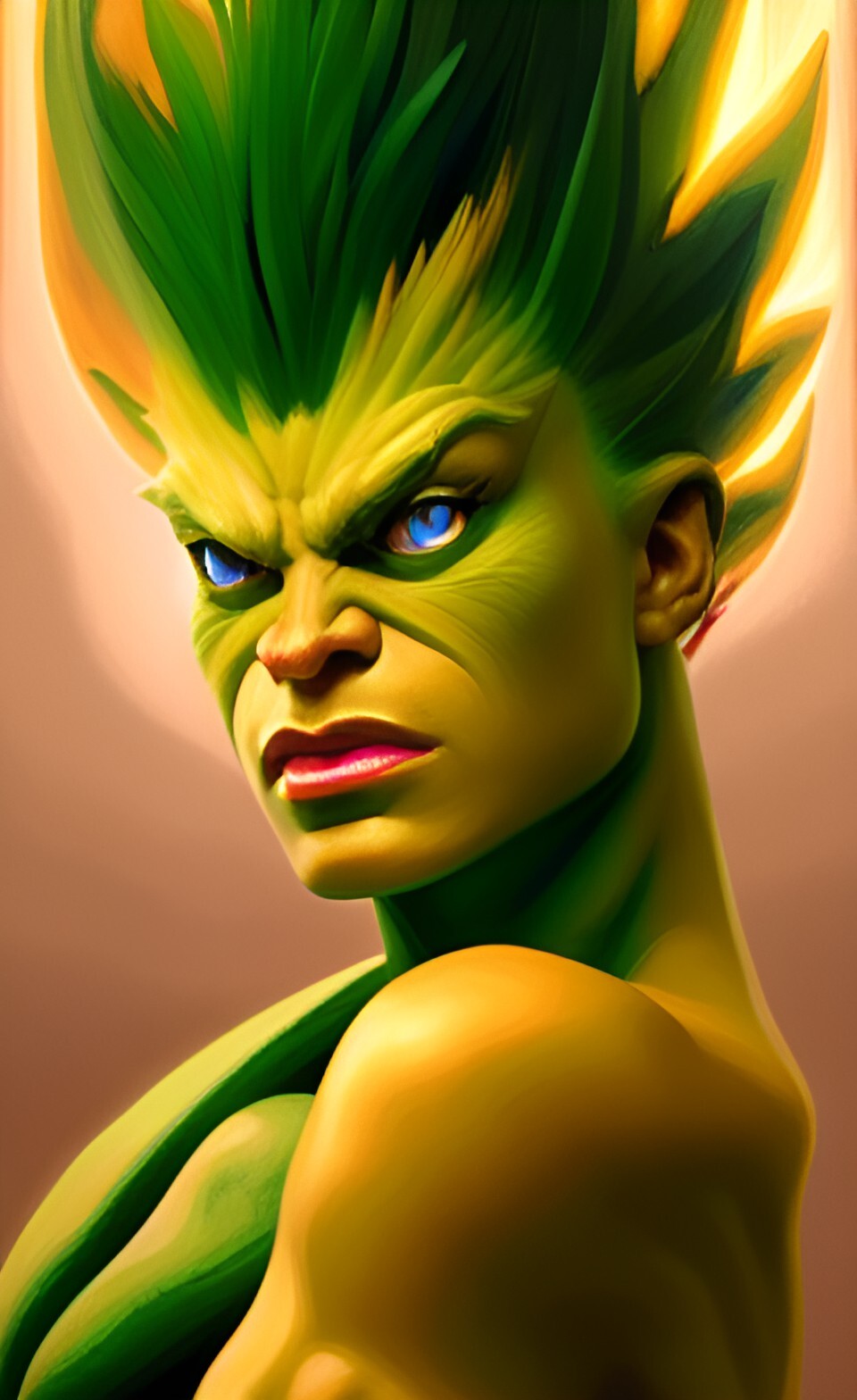 ArtStation - street fighter fanart of Blanka in lighting 4100 jpg pack ...