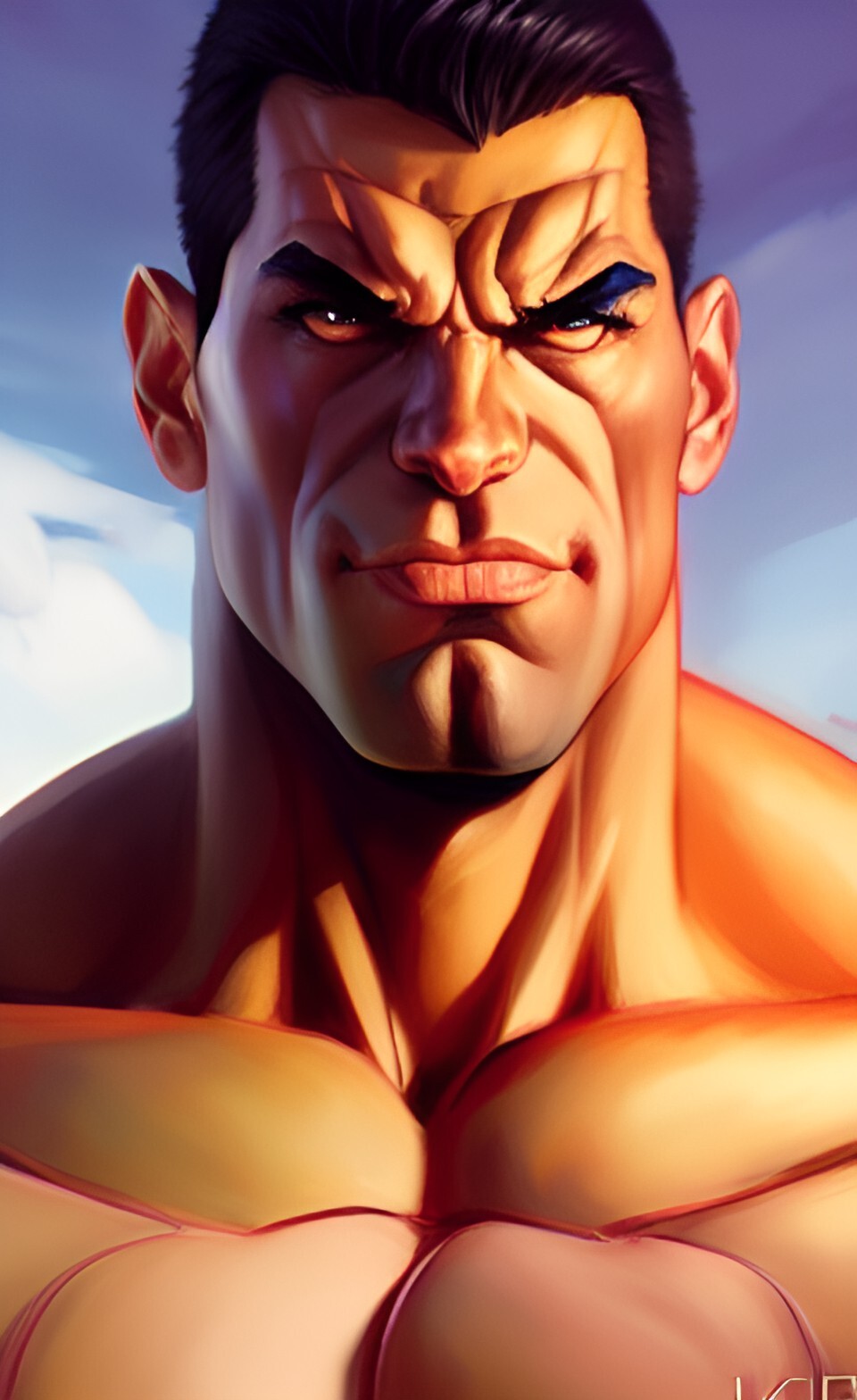 ArtStation - muscular handsome hero 5600 jpg pack wombo art | Artworks