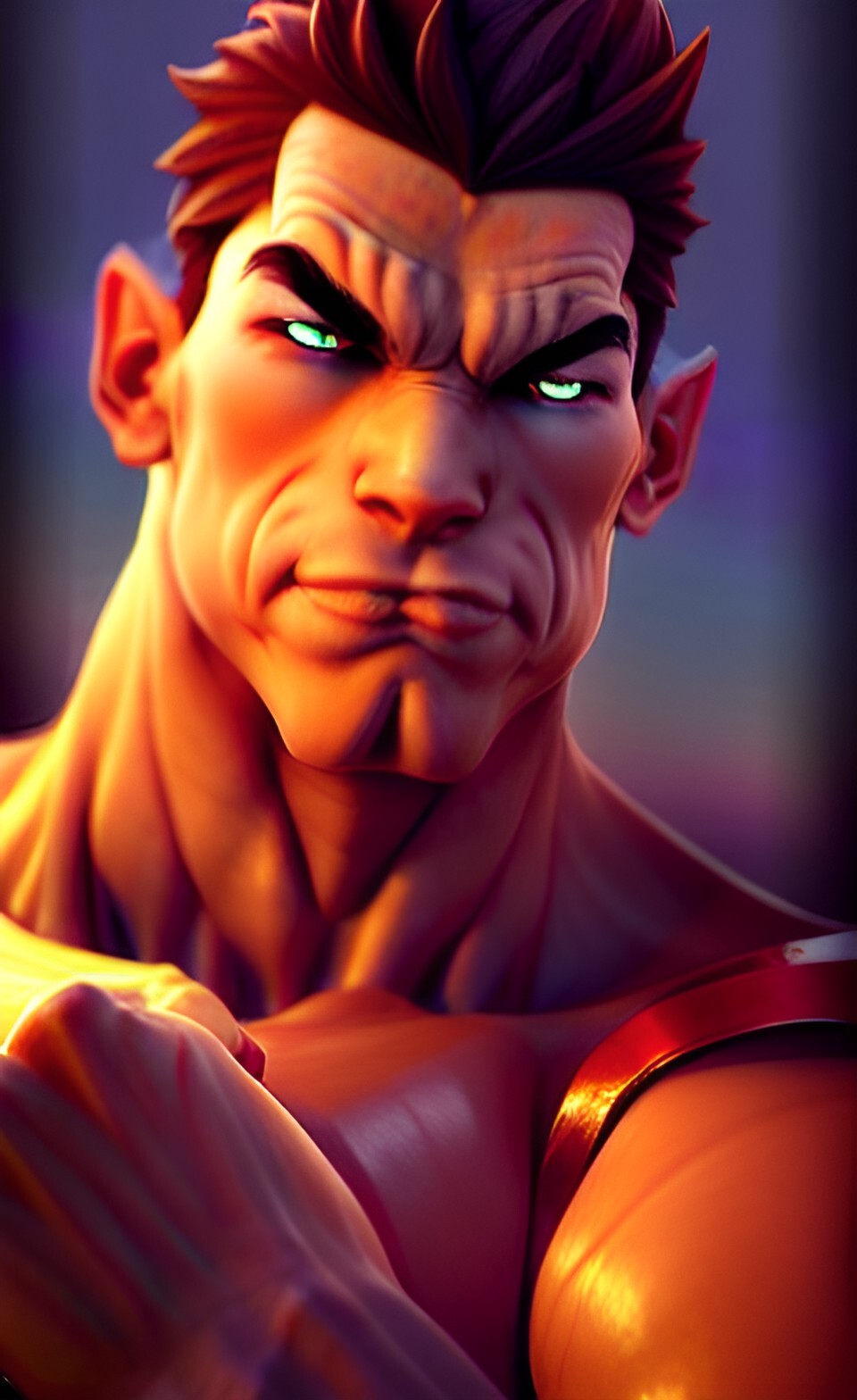 ArtStation - muscular handsome hero 5600 jpg pack wombo art | Artworks
