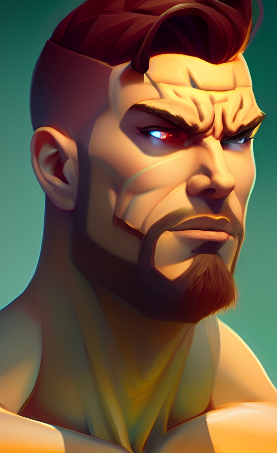 ArtStation - muscular handsome hero 5600 jpg pack wombo art | Artworks