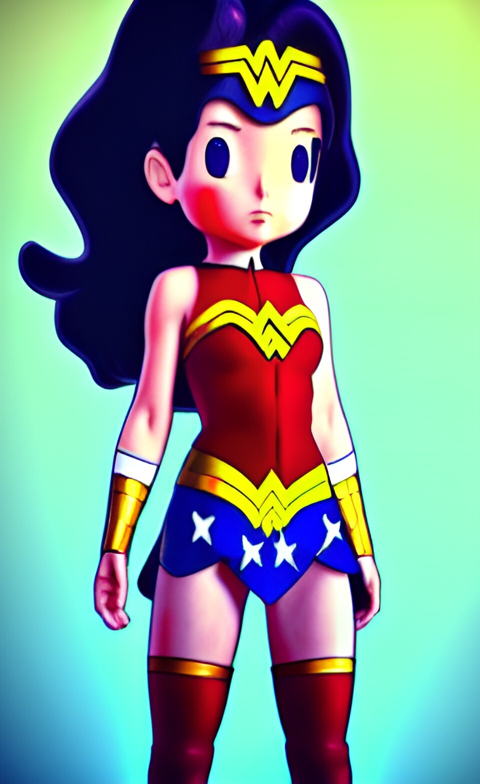ArtStation - stylish cute wonderwoman 2400 jpg pack wombo art | Artworks