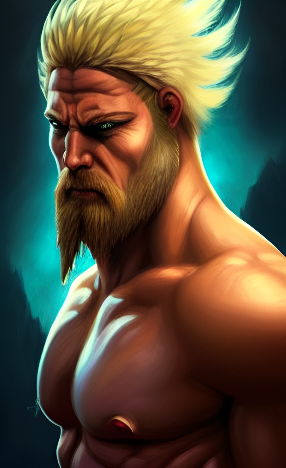 ArtStation - barbarian man 3200 jpg pack wombo art | Artworks