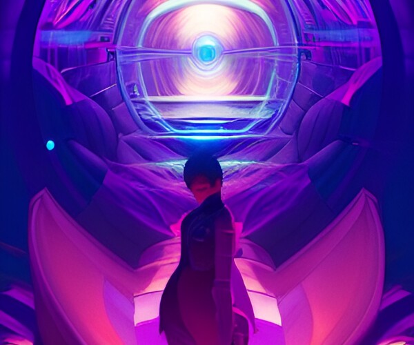 ArtStation - netrunner vortex vaporwave 4900 jpg pack wombo art | Artworks