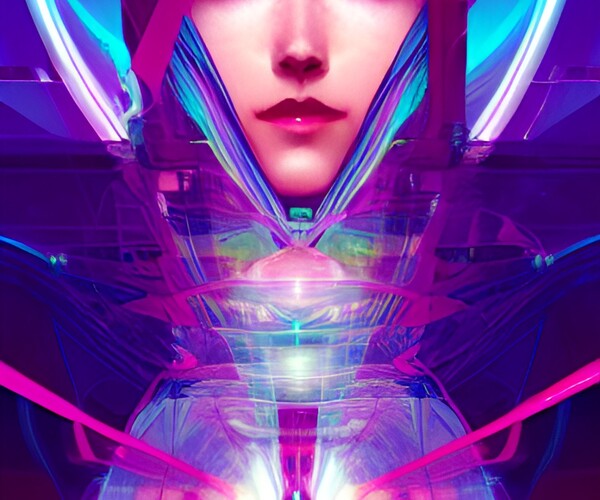 ArtStation - netrunner vortex vaporwave 4900 jpg pack wombo art | Artworks