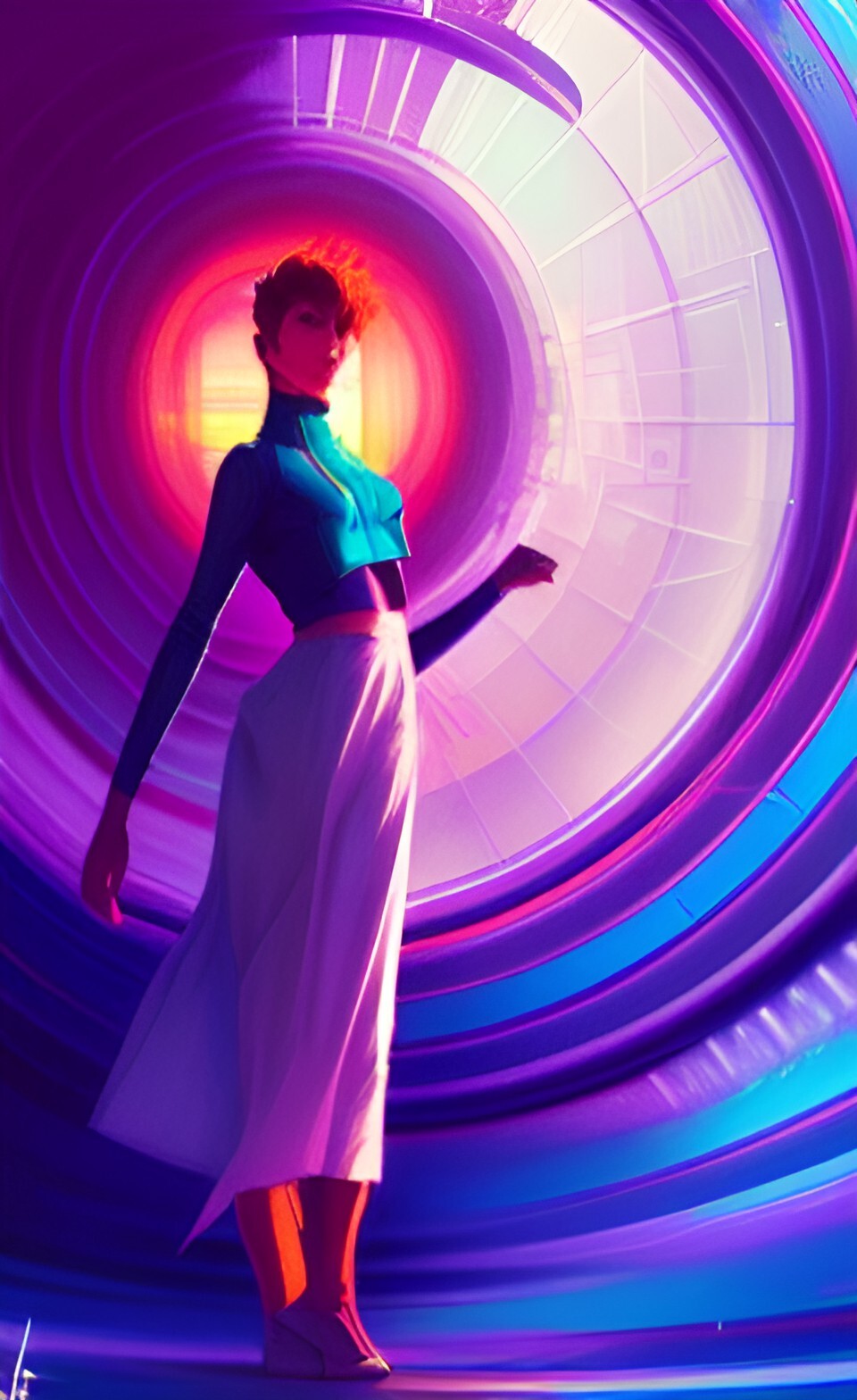 ArtStation - netrunner vortex vaporwave 4900 jpg pack wombo art | Artworks