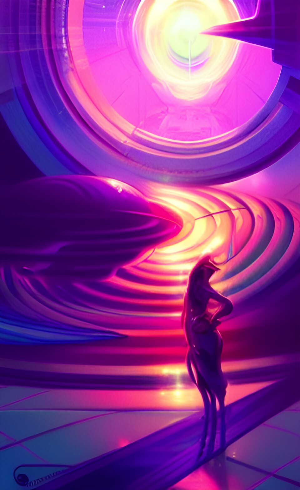 ArtStation - netrunner vortex vaporwave 4900 jpg pack wombo art | Artworks