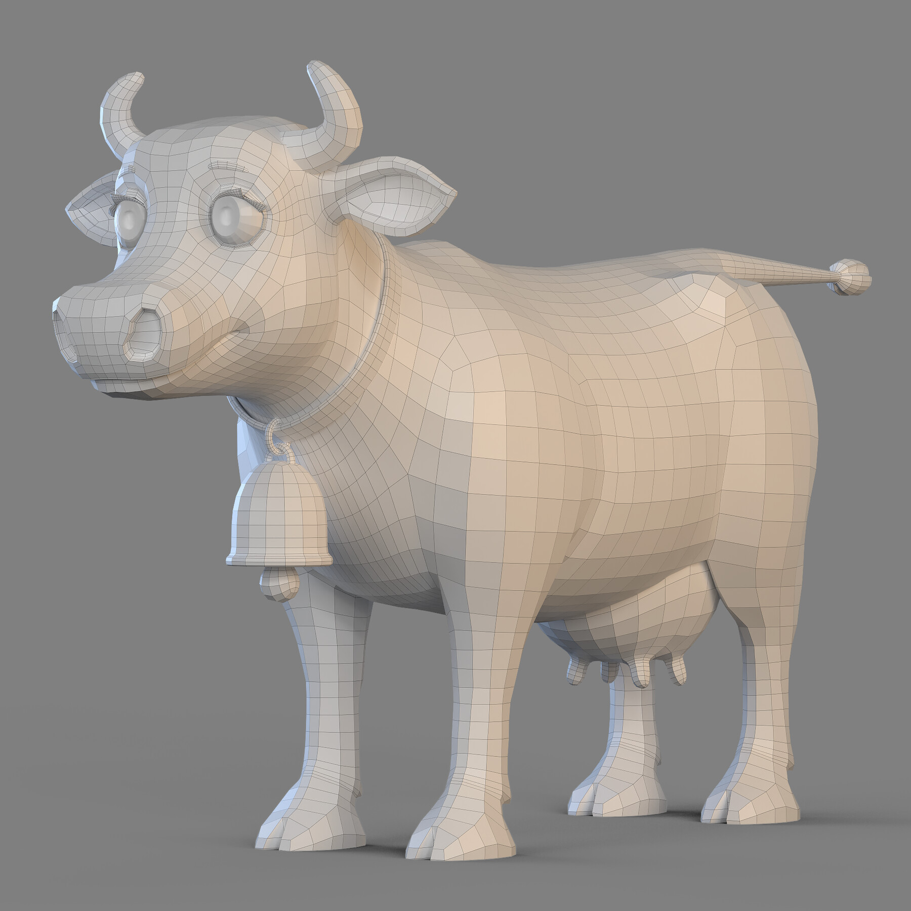 ArtStation - Cartoon Cow | Resources