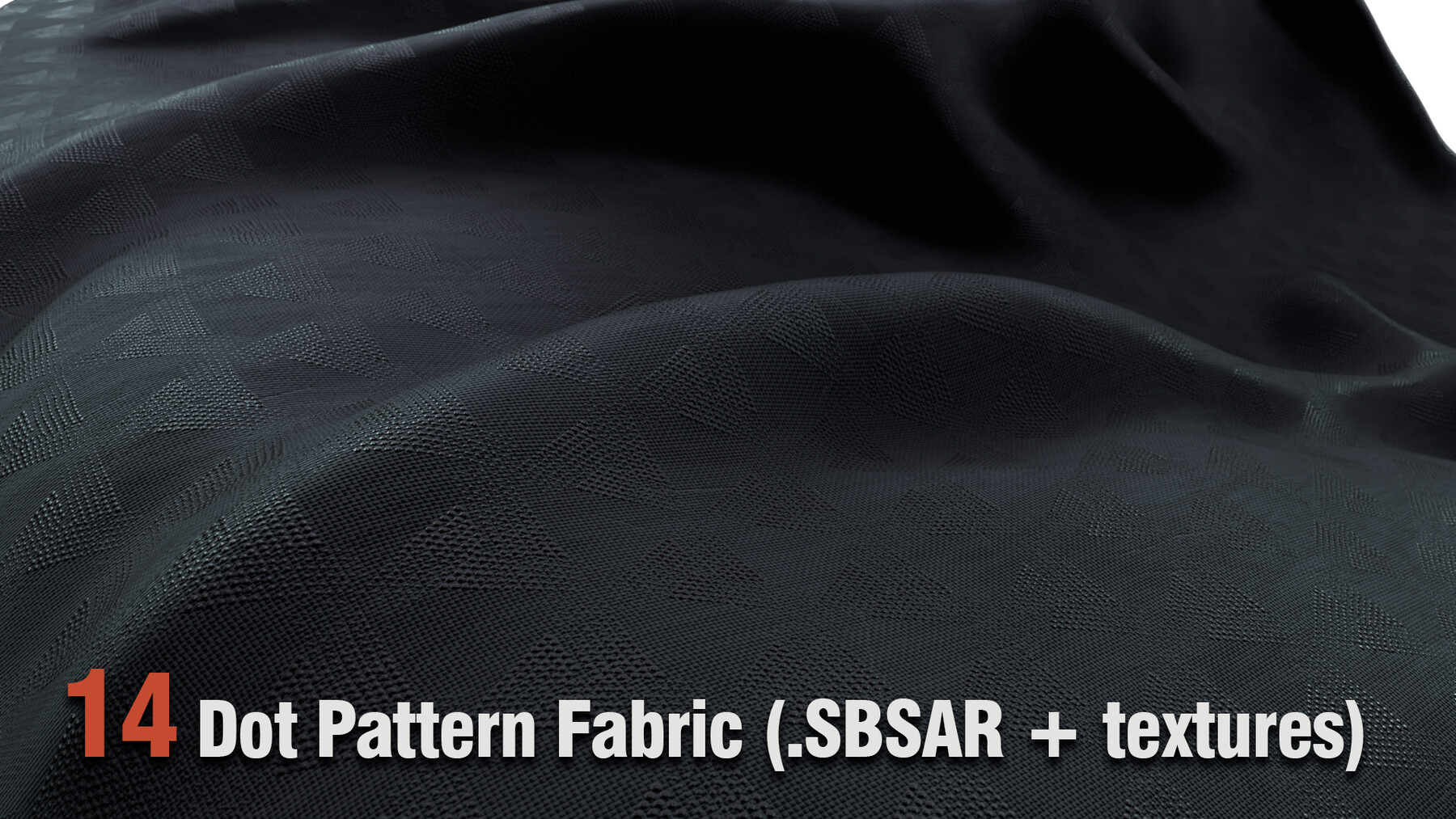 ArtStation - 14 Dot Pattern Fabric (.sbsar+textures) | Resources