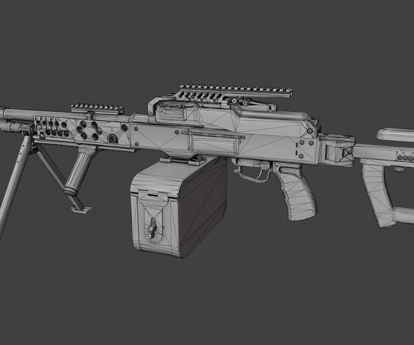 ArtStation - PKP Pecheneg with Zenitco Pack | Game Assets