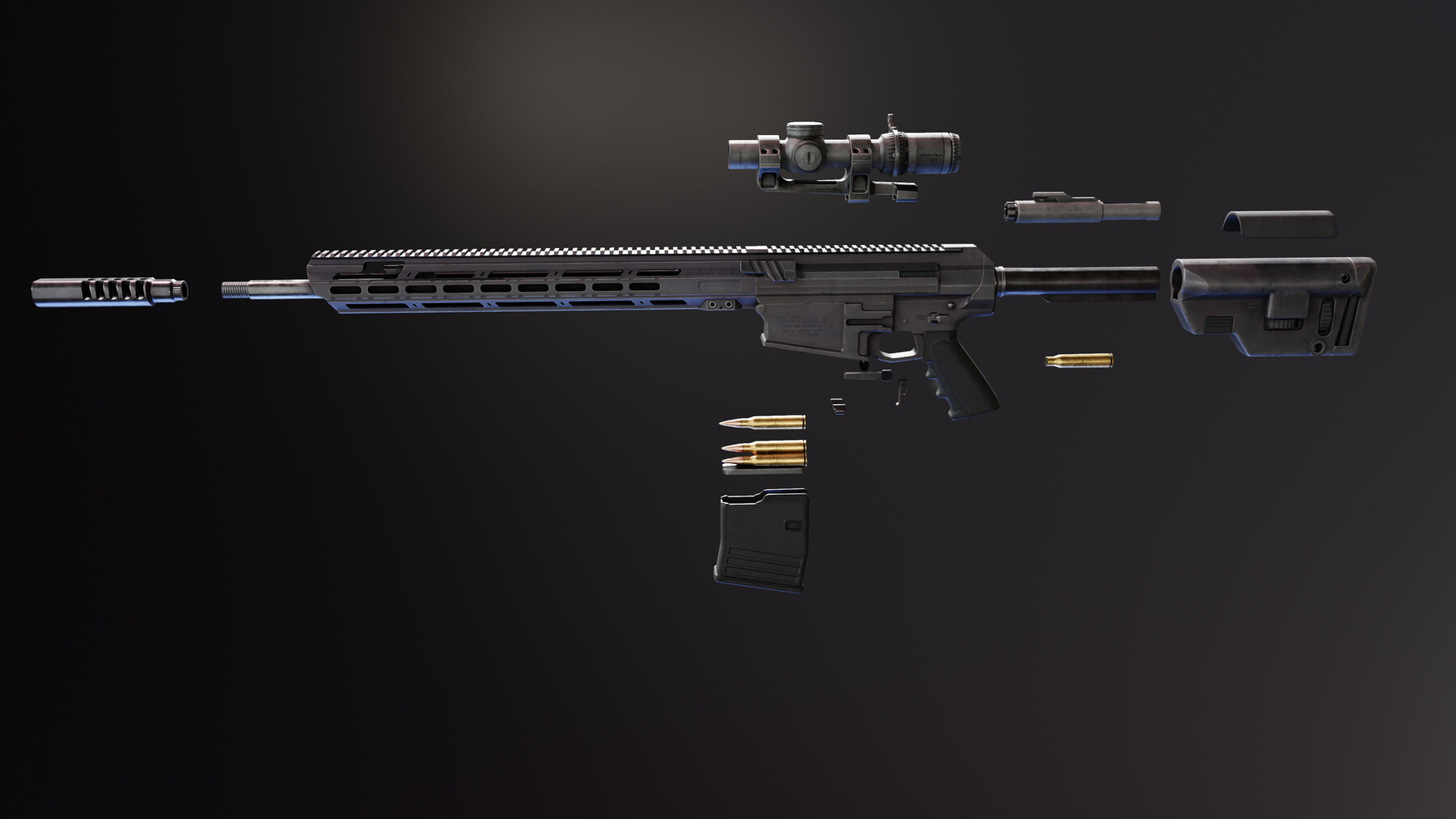 ArtStation - MK18 Mjolnir | Game Assets