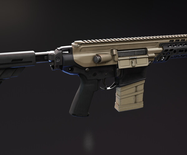 ArtStation - Sig MCX Raptor | Game Assets