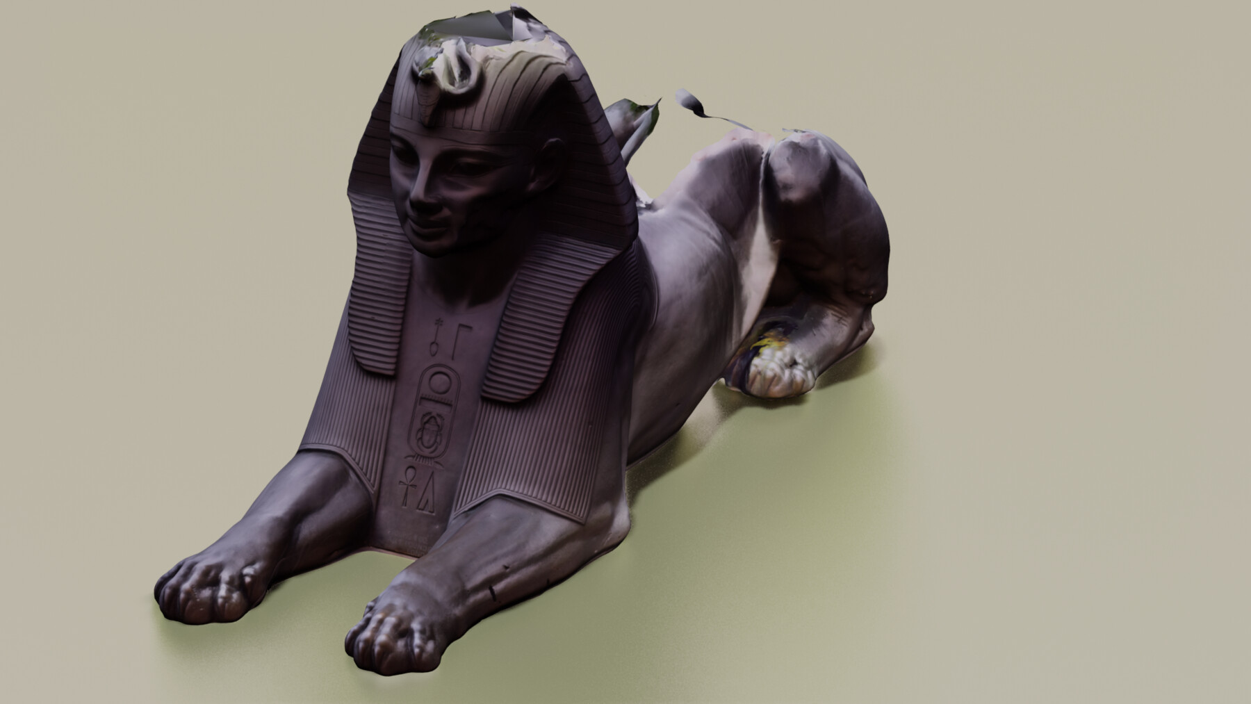 ArtStation - GREAT SPHINX OF GIZA LOW POLY GAMEREADY | Game Assets