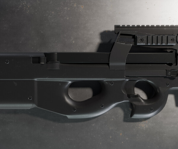 ArtStation - FN P90 | Game Assets