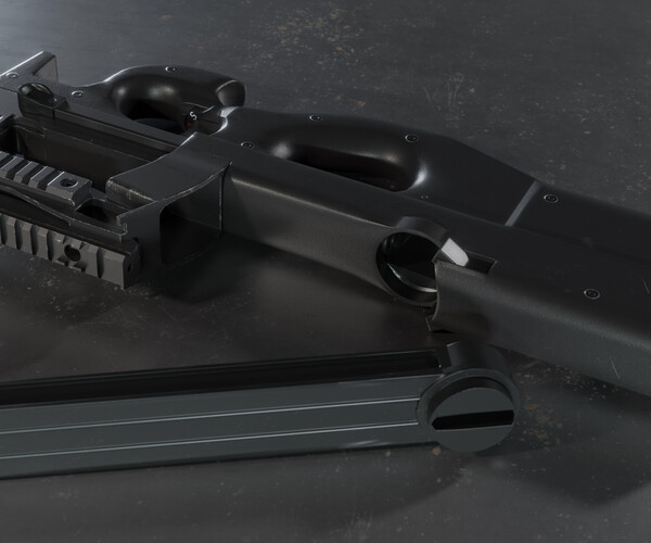 ArtStation - FN P90 | Game Assets