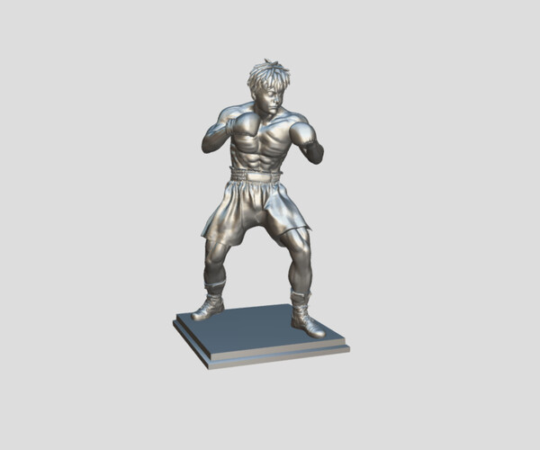 ArtStation - Hajime no Ippo figure 3D print model | Resources