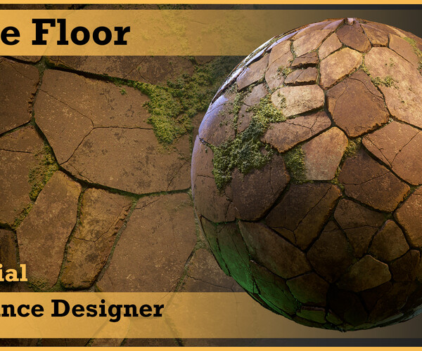 ArtStation - Stone Floor - VOL 01 - Substance Designer | Game Assets