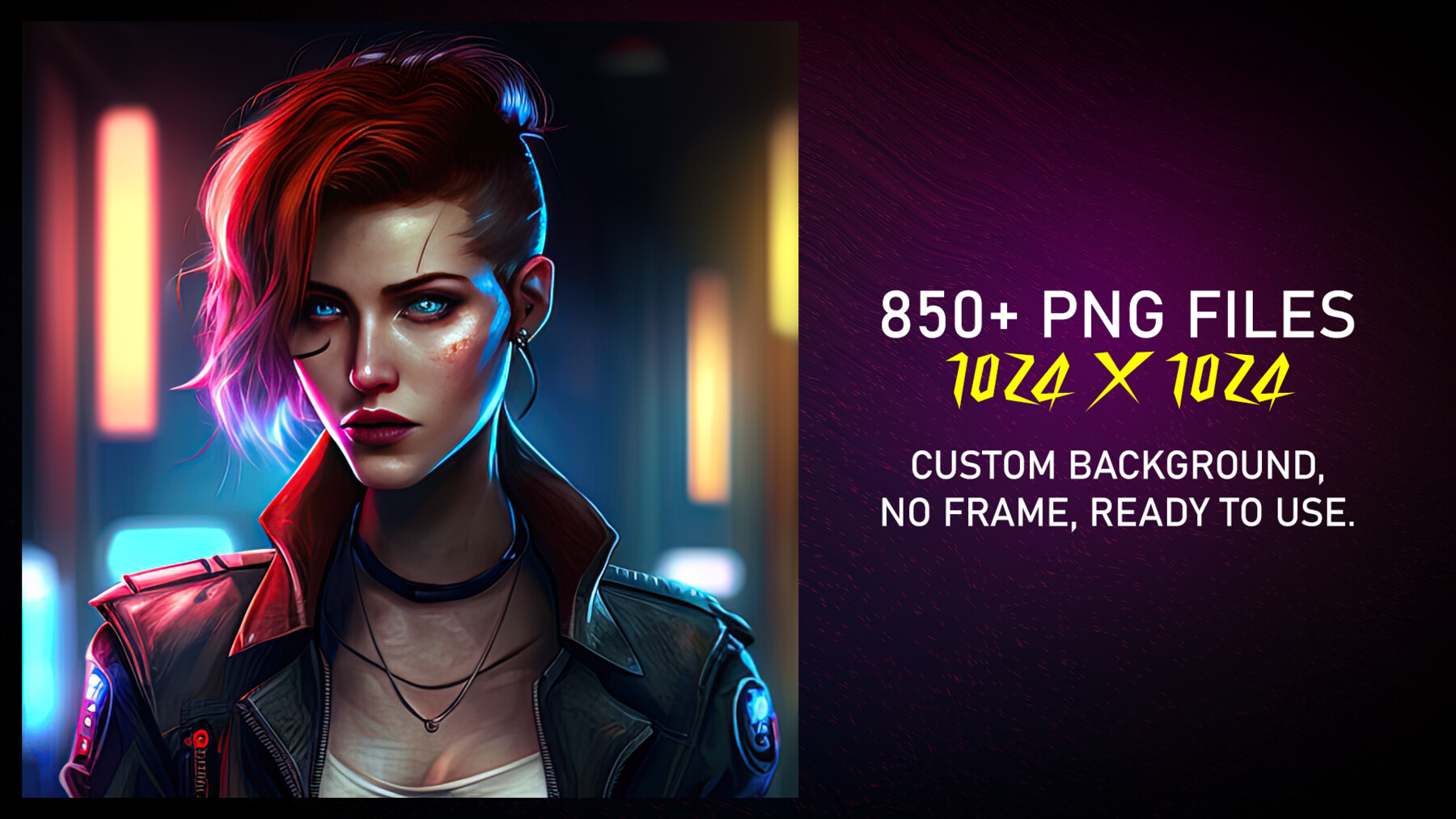 ArtStation - Cyberpunk Portraits | Game Assets