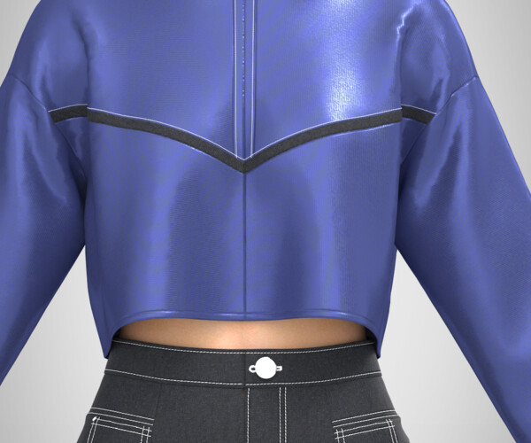 ArtStation - FEMALE OUTFIT OBJ AND ZPRJ STREETWEAR | Game Assets