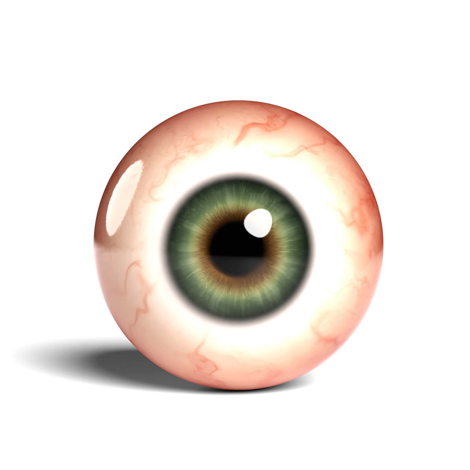 ArtStation - Eyeball Mesh & A Procedural Shader Tree for Blender | Game ...