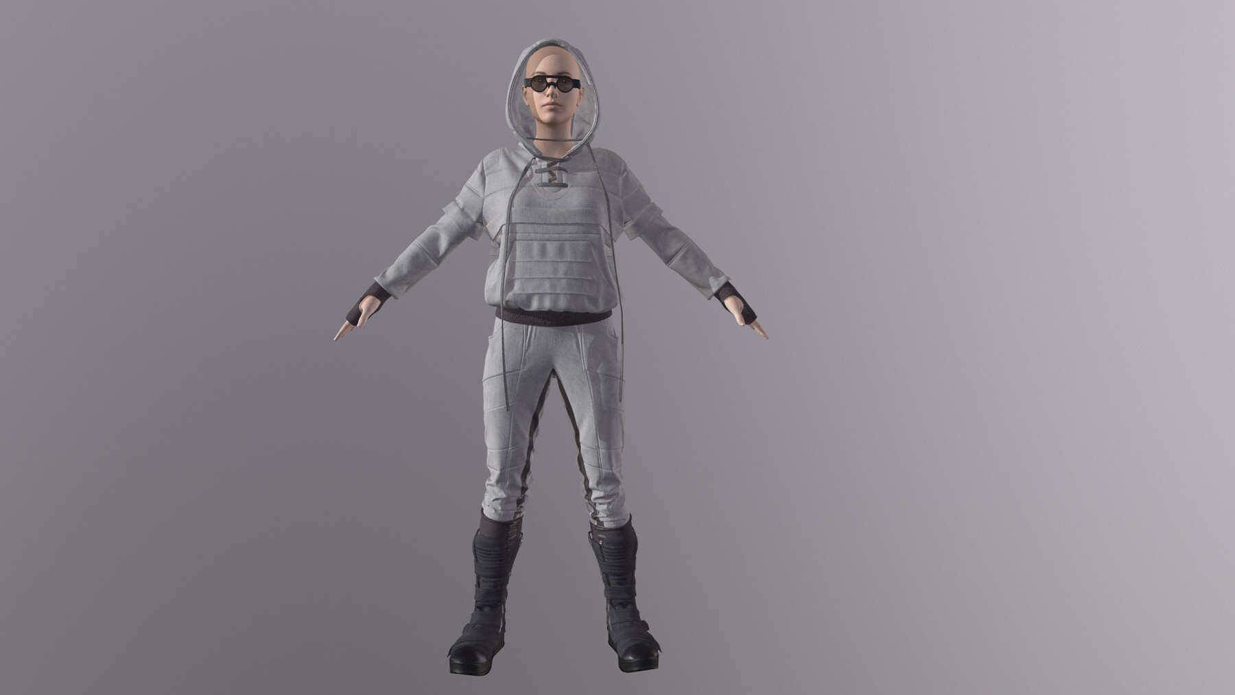 ArtStation - Women's Urban Style Suit | Game Assets