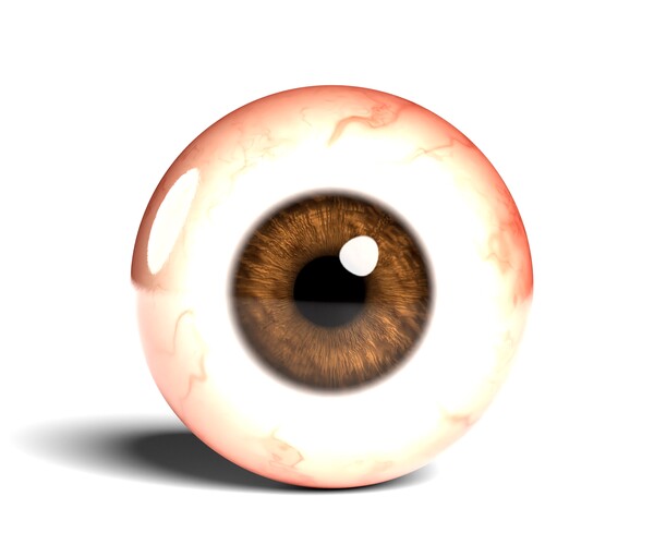 ArtStation - Eyeball Mesh & A Procedural Shader Tree for Blender | Game ...