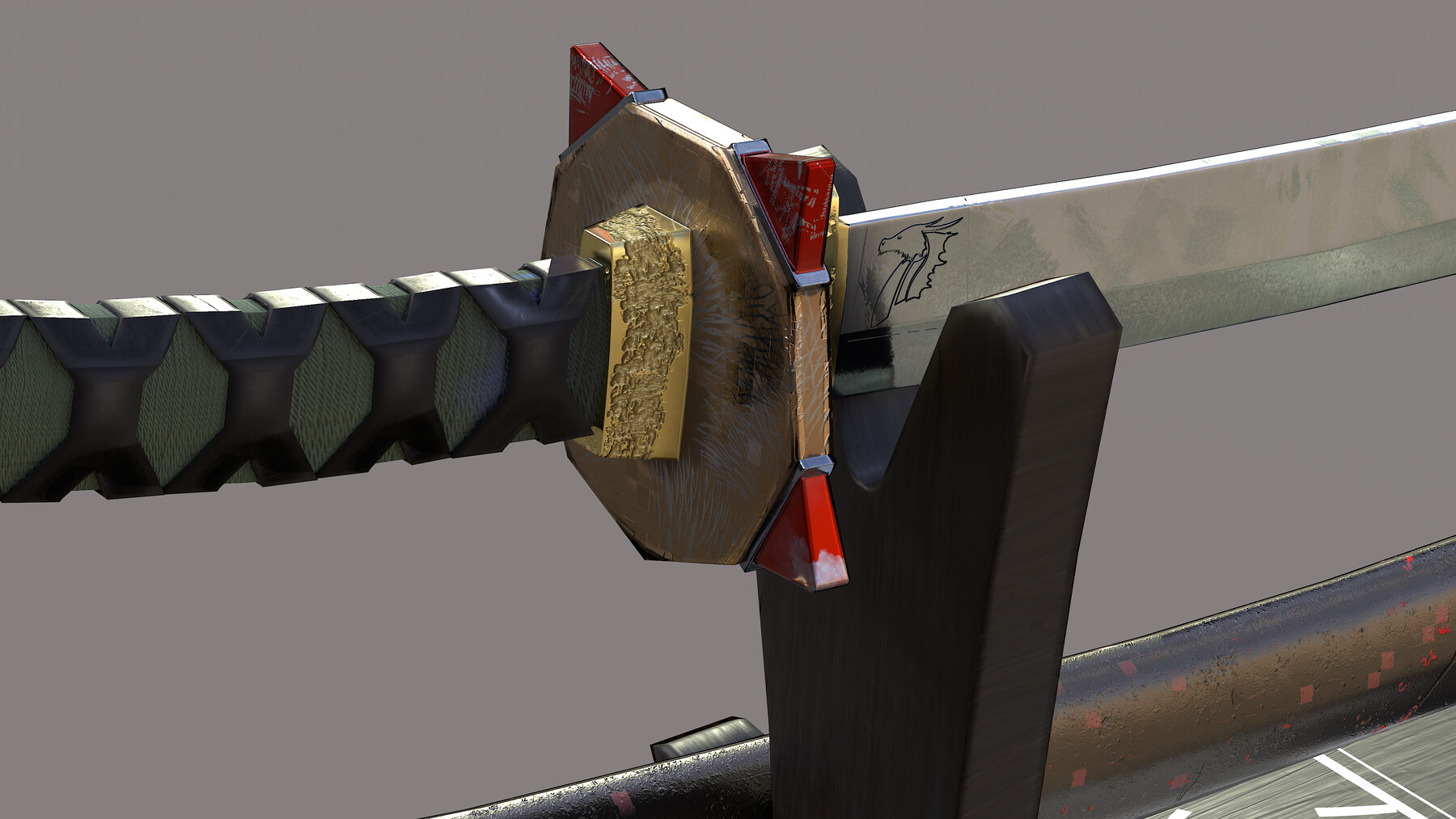 ArtStation - katana | Game Assets