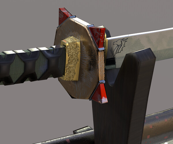 ArtStation - katana | Game Assets