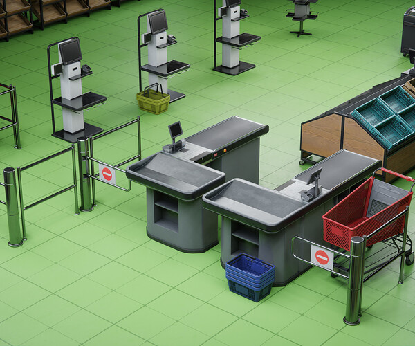 ArtStation - Store Props Vol. 1 | Game Assets