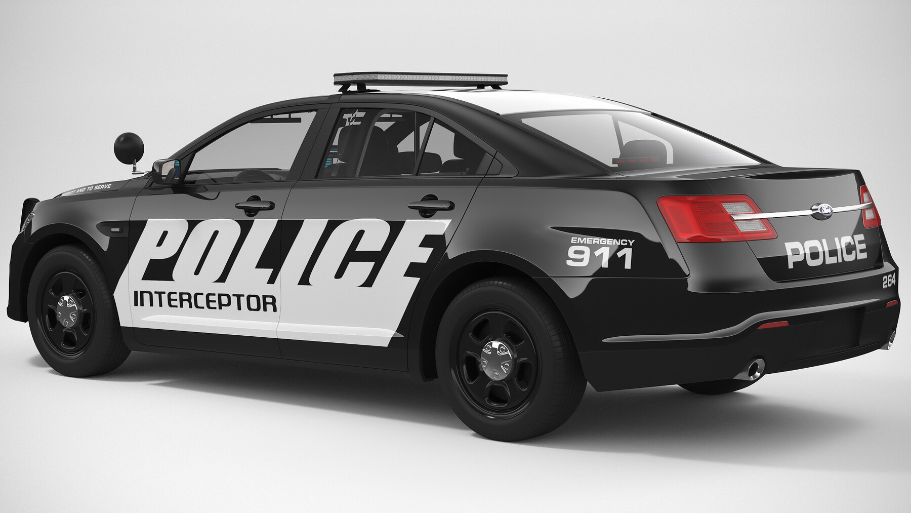 ArtStation - Ford Taurus 2019 Police | Resources