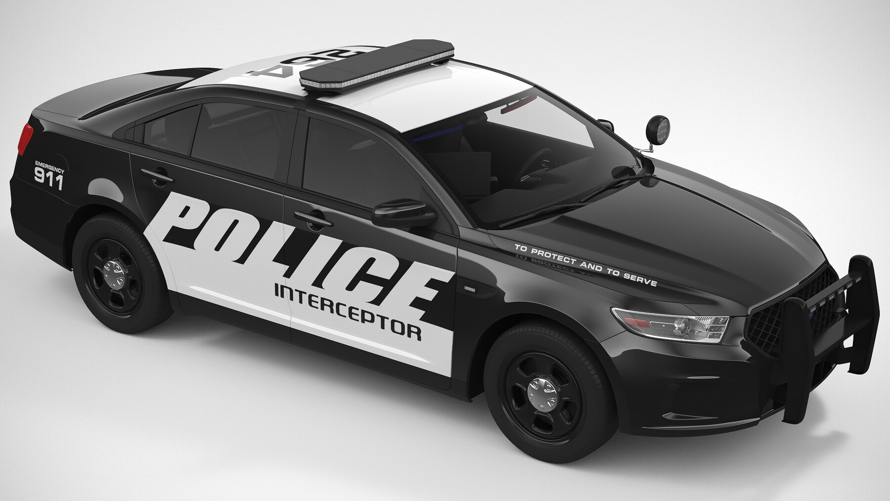 ArtStation - Ford Taurus 2019 Police | Resources