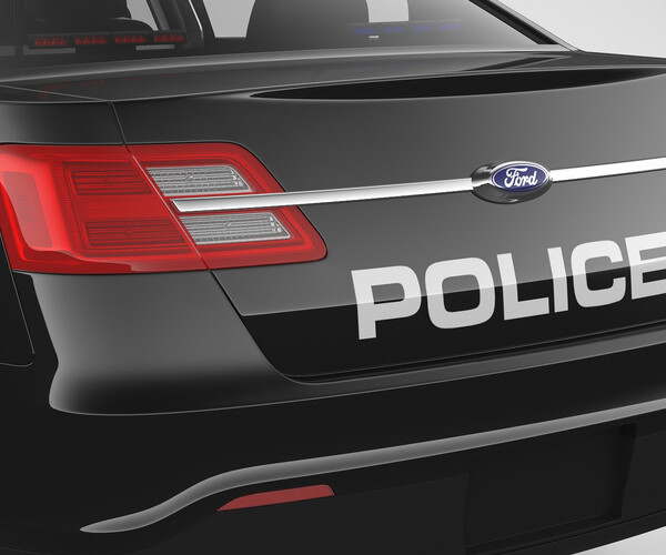 ArtStation - Ford Taurus 2019 Police | Resources