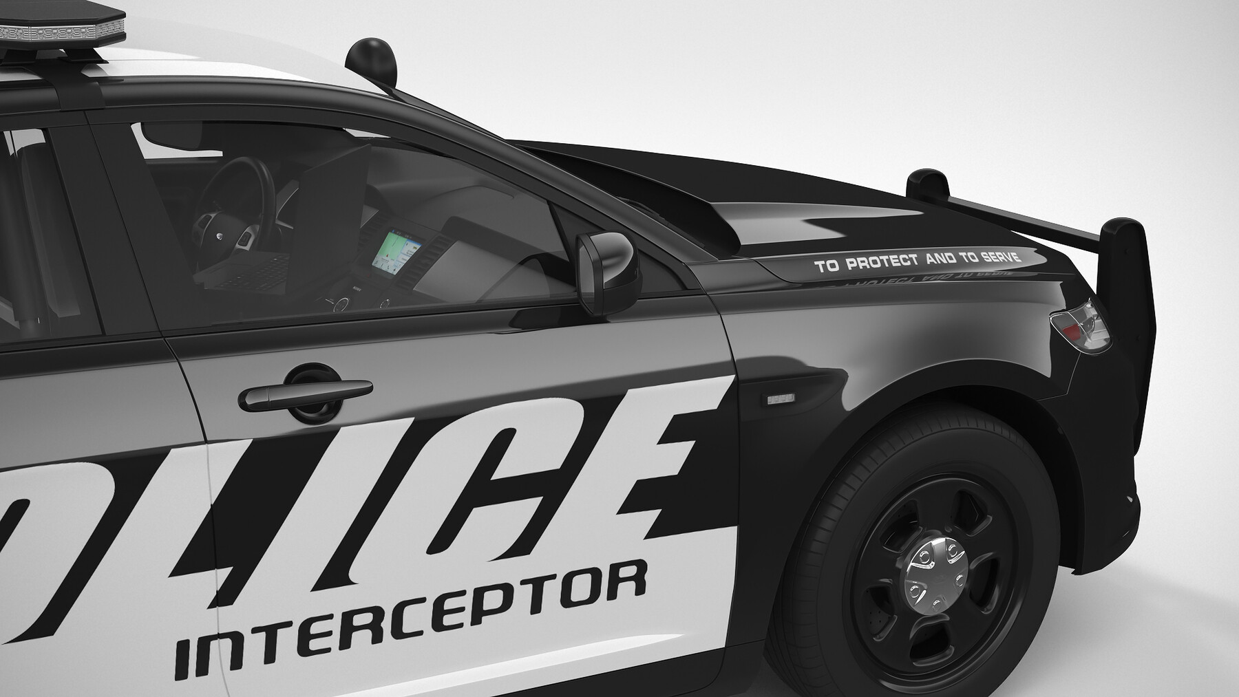 ArtStation - Ford Taurus 2019 Police | Resources