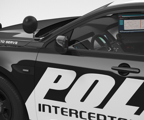 ArtStation - Ford Taurus 2019 Police | Resources