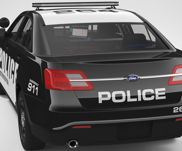 ArtStation - Ford Taurus 2019 Police | Resources