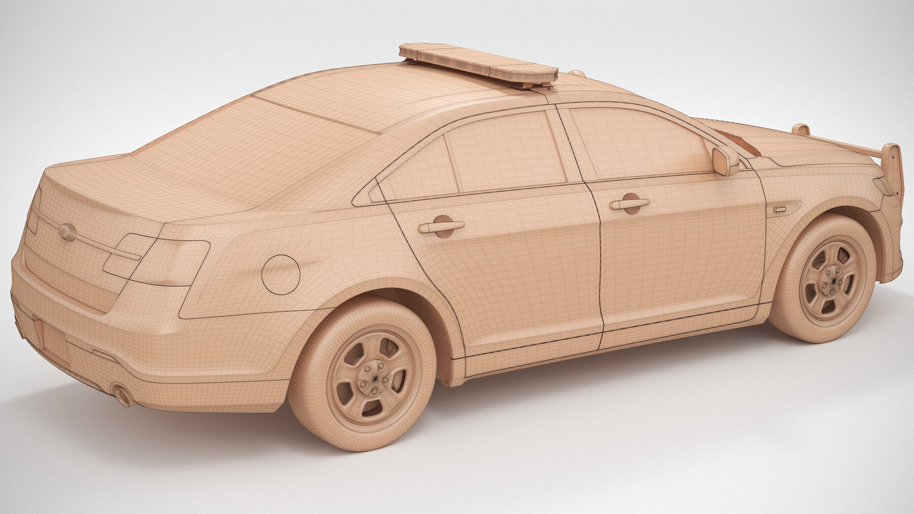 ArtStation - Ford Taurus 2019 Police | Resources