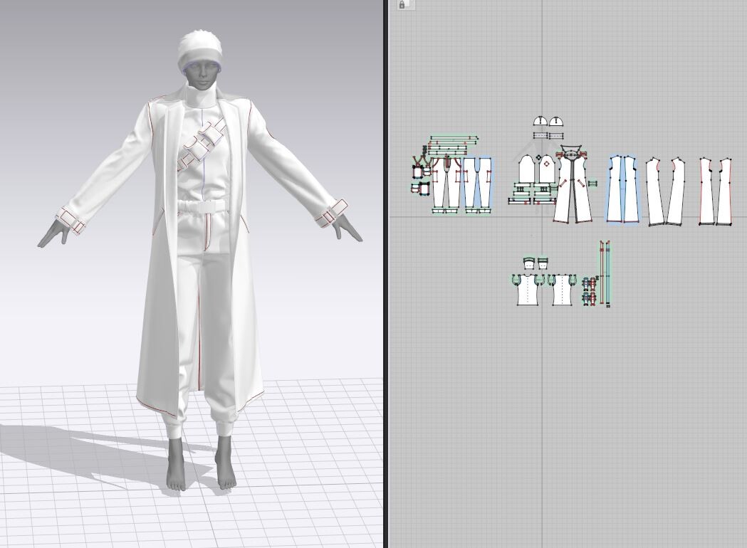 ArtStation - Female Fantasy Outfit /Marvelous Designer / 4k Textures ...